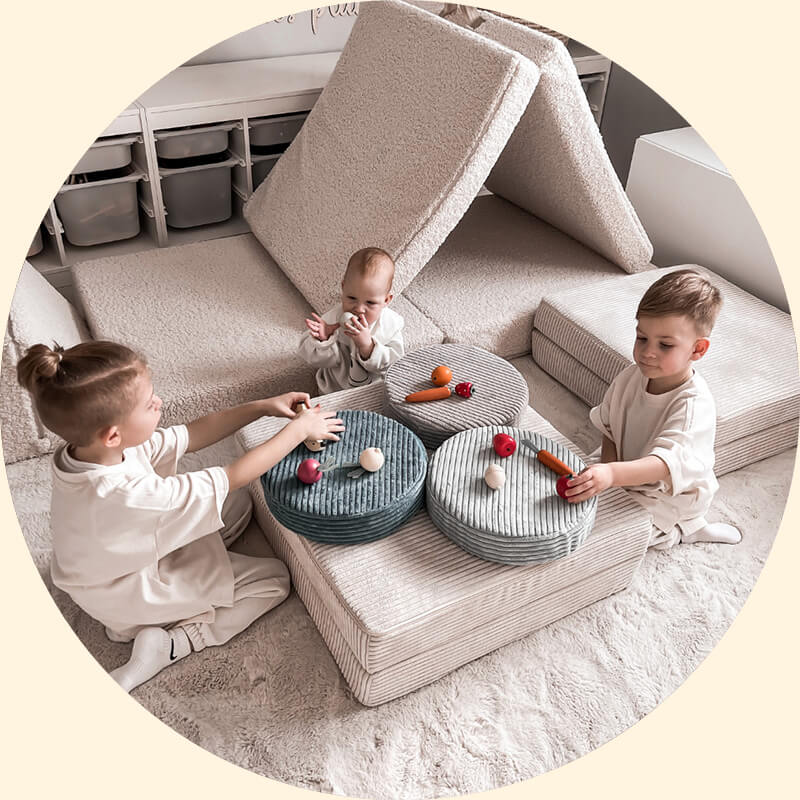 Funzy Buttons 6er Set | Eine tolle Spielerweiterung in schönen Farben